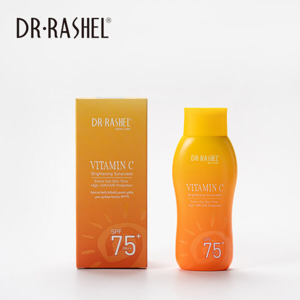 Buy Dr Rashel Vitamin C Brightening Sunscreen SPF 75 (100g) Online - Dr ...